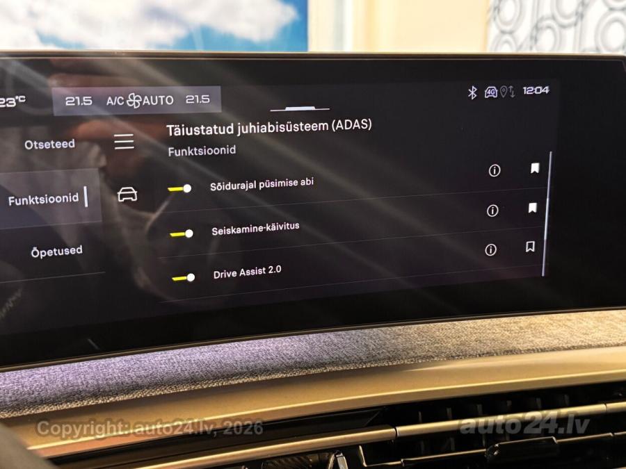 Черный Пежо 5008 2025 в Таллин, объемом двигателя 1.20 л и пробегом 14 тыс. км за 35900 €, фото 26 на AUTOMOTO.COM.LV