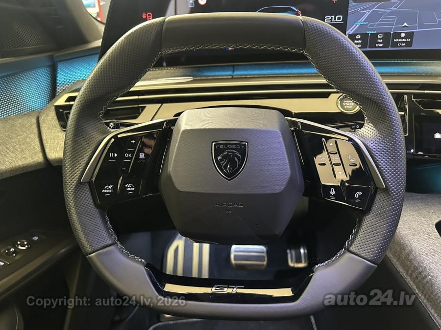 Black Peugeot 5008 2025 in Tallinn, with an engine capacity of 1.20 L and mileage of 7 thousand km for 39900 €, photo 13 on AUTOMOTO.COM.LV
