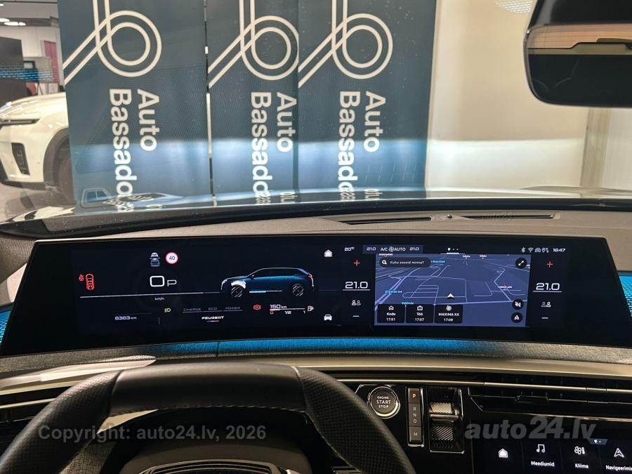 Black Peugeot 5008 2025 in Tallinn, with an engine capacity of 1.20 L and mileage of 7 thousand km for 39900 €, photo 14 on AUTOMOTO.COM.LV