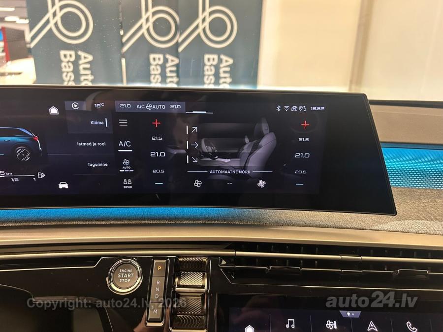Black Peugeot 5008 2025 in Tallinn, with an engine capacity of 1.20 L and mileage of 7 thousand km for 39900 €, photo 18 on AUTOMOTO.COM.LV