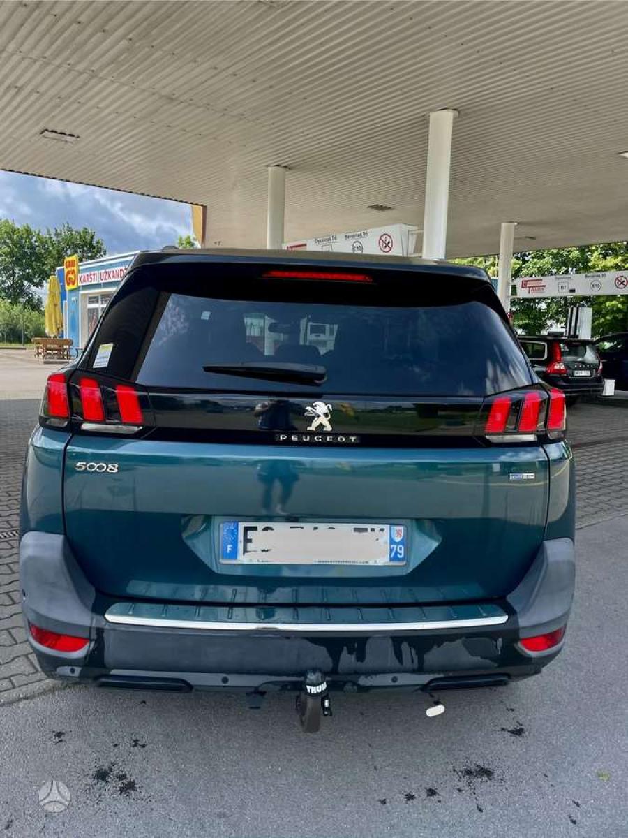Zils Peugeot 5008 2017 Tauragė, ar dzinēja tilpumu 1.20 L un nobraukumu 142 tūkst. km par 9000 €, foto 8 vietnē AUTOMOTO.COM.LV