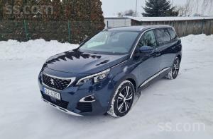 Blue Peugeot 5008 2018 in Jelgava, with an engine capacity of 1.20 L and mileage of 0 thousand km for 13990 €, photo 4 on AUTOMOTO.COM.LV