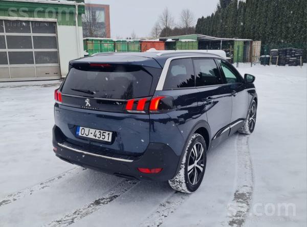 Zils Peugeot 5008 2018 Jelgava, ar dzinēja tilpumu 1.20 L un nobraukumu 0 tūkst. km par 13990 €, foto 7 vietnē AUTOMOTO.COM.LV