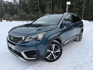 Blue Peugeot 5008 2018 in Taurage, with an engine capacity of 1.20 L and mileage of 119 thousand km for 10300 €, photo  on AUTOMOTO.COM.LV