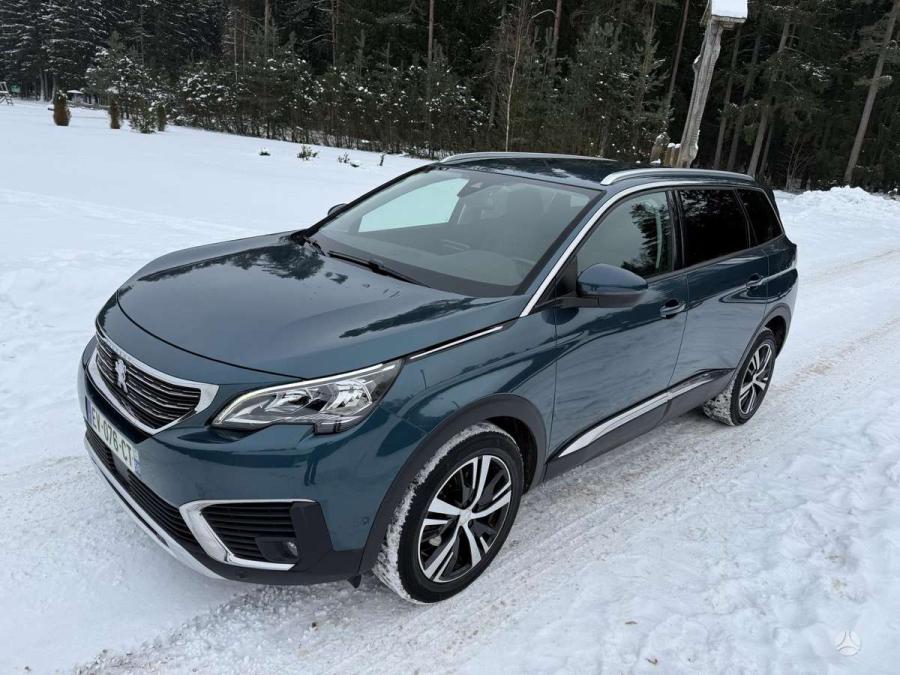 Zils Peugeot 5008 2018 Tauragė, ar dzinēja tilpumu 1.20 L un nobraukumu 119 tūkst. km par 10300 €, foto 2 vietnē AUTOMOTO.COM.LV