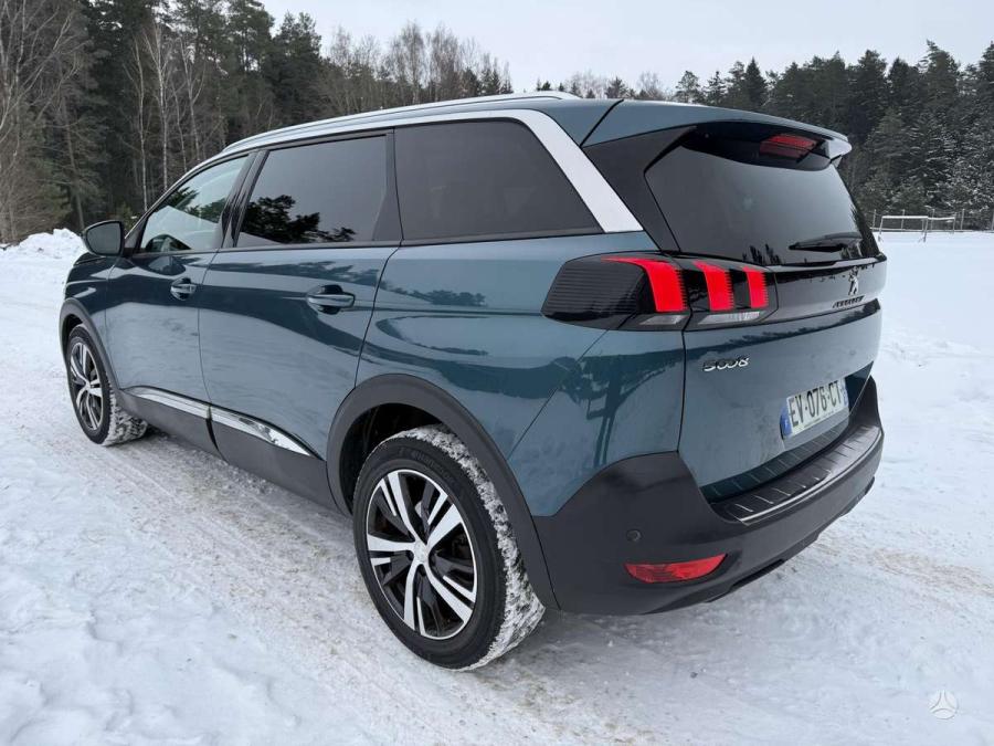Zils Peugeot 5008 2018 Tauragė, ar dzinēja tilpumu 1.20 L un nobraukumu 119 tūkst. km par 10300 €, foto 5 vietnē AUTOMOTO.COM.LV