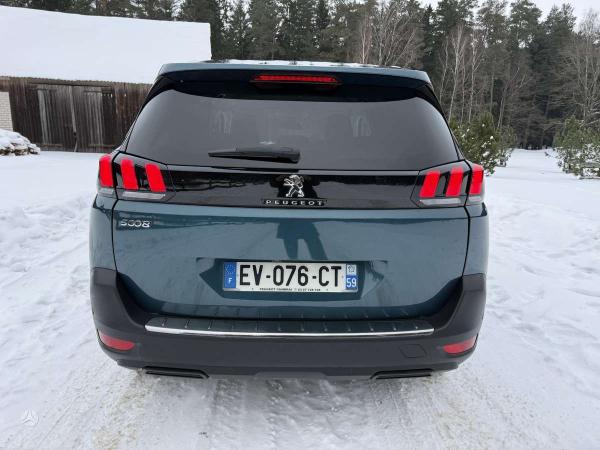 Zils Peugeot 5008 2018 Tauragė, ar dzinēja tilpumu 1.20 L un nobraukumu 119 tūkst. km par 10300 €, foto 6 vietnē AUTOMOTO.COM.LV