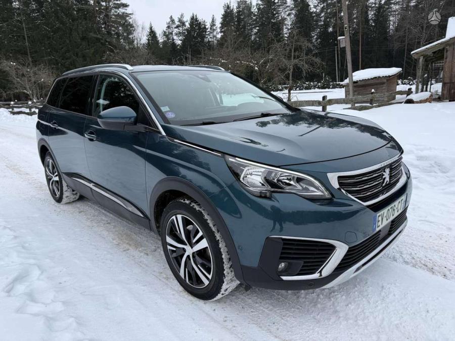 Zils Peugeot 5008 2018 Tauragė, ar dzinēja tilpumu 1.20 L un nobraukumu 119 tūkst. km par 10300 €, foto 11 vietnē AUTOMOTO.COM.LV
