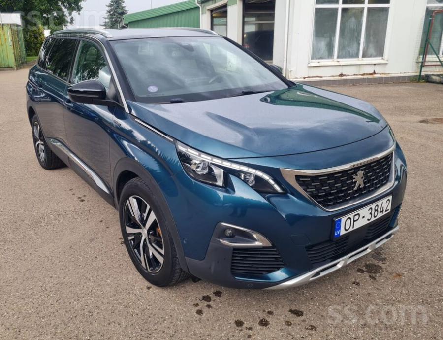 Zils Peugeot 5008 2018 Jelgava, ar dzinēja tilpumu 1.20 L un nobraukumu 0 tūkst. km par 11900 €, foto 4 vietnē AUTOMOTO.COM.LV