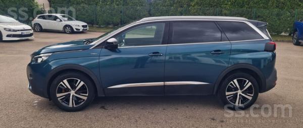 Blue Peugeot 5008 2018 in Jelgava, with an engine capacity of 1.20 L and mileage of 0 thousand km for 11900 €, photo 5 on AUTOMOTO.COM.LV