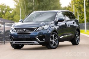 Blue Peugeot 5008 2018 in Jelgava, with an engine capacity of 1.20 L and mileage of 0 thousand km for 10700 €, photo  on AUTOMOTO.COM.LV