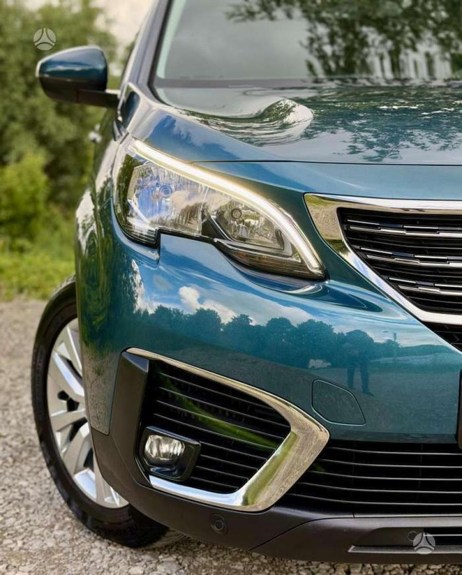Blue Peugeot 5008 2018 in Siauliai, with an engine capacity of 1.56 L and mileage of 221 thousand km for 13950 €, photo 16 on AUTOMOTO.COM.LV