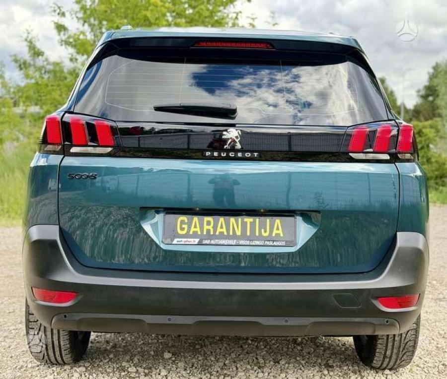Zils Peugeot 5008 2018 Šauļi, ar dzinēja tilpumu 1.56 L un nobraukumu 221 tūkst. km par 13950 €, foto 7 vietnē AUTOMOTO.COM.LV