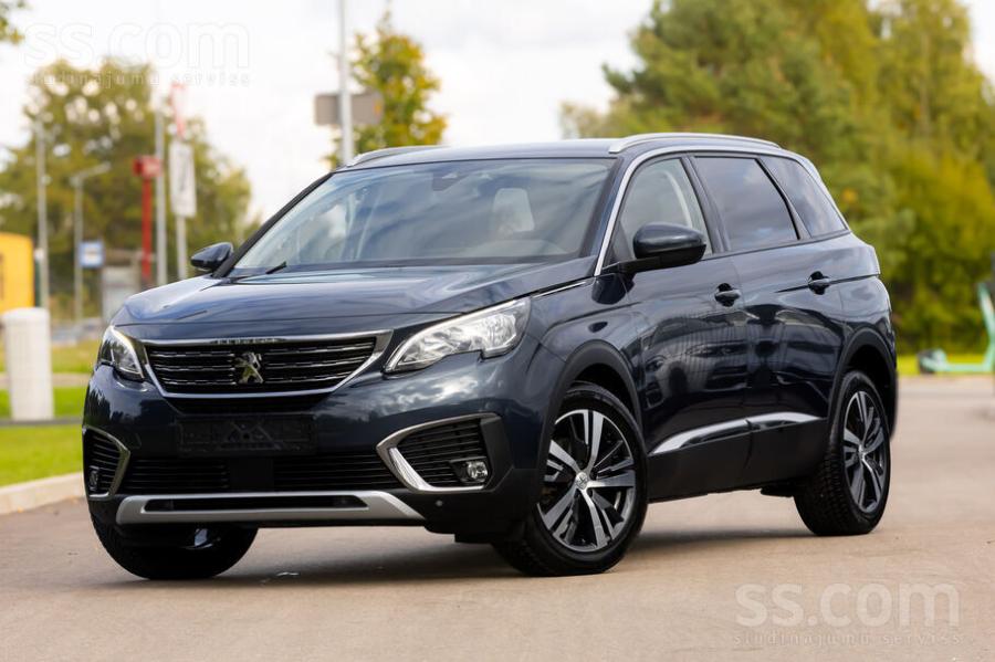 Zils Peugeot 5008 2018 Jelgava, ar dzinēja tilpumu 1.20 L un nobraukumu 0 tūkst. km par 11700 €, foto 1 vietnē AUTOMOTO.COM.LV