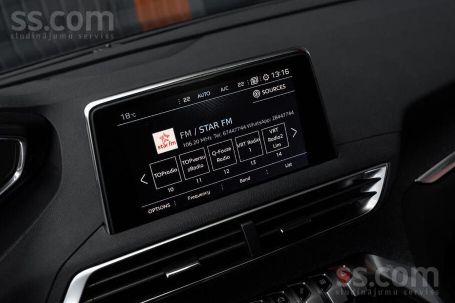 Zils Peugeot 5008 2018 Jelgava, ar dzinēja tilpumu 1.20 L un nobraukumu 0 tūkst. km par 11700 €, foto 21 vietnē AUTOMOTO.COM.LV