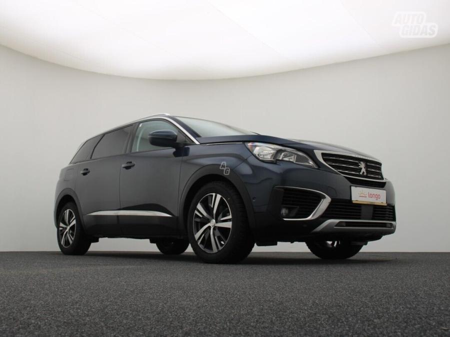 Blue Peugeot 5008 2019 in Vilnius, with an engine capacity of 1.50 L and mileage of 145 thousand km for 14899 €, photo 11 on AUTOMOTO.COM.LV
