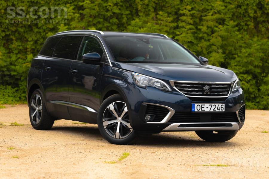Zils Peugeot 5008 2019 Jelgava, ar dzinēja tilpumu 1.20 L un nobraukumu 0 tūkst. km par 12990 €, foto 5 vietnē AUTOMOTO.COM.LV