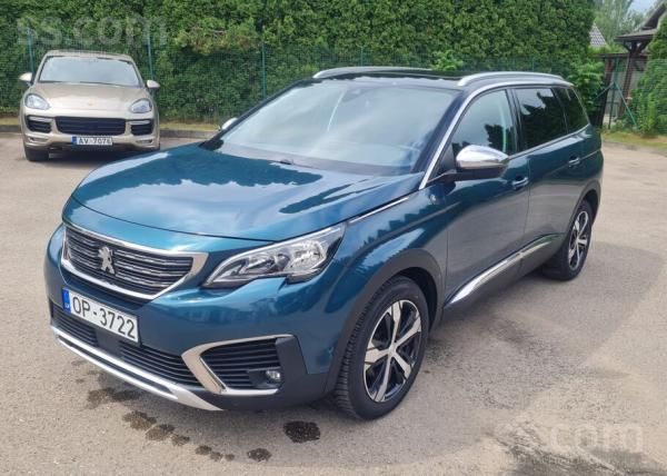 Синий Пежо 5008 2019 в Елгава, объемом двигателя 1.20 л и пробегом 0 тыс. км за 12490 €, фото 3 на AUTOMOTO.COM.LV