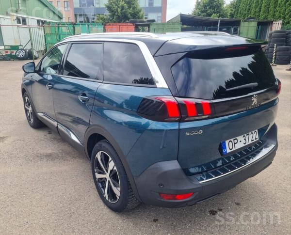 Синий Пежо 5008 2019 в Елгава, объемом двигателя 1.20 л и пробегом 0 тыс. км за 12490 €, фото 8 на AUTOMOTO.COM.LV