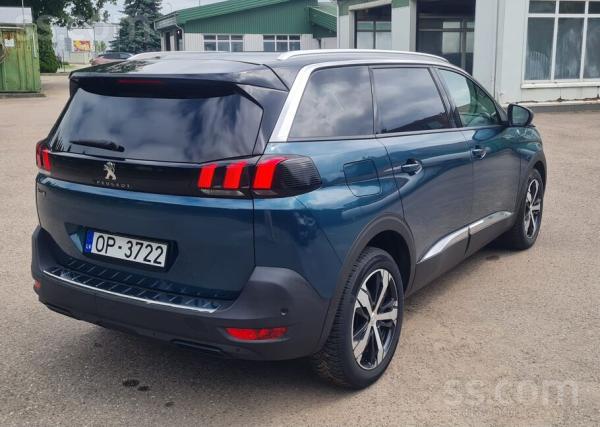 Синий Пежо 5008 2019 в Елгава, объемом двигателя 1.20 л и пробегом 0 тыс. км за 12490 €, фото 9 на AUTOMOTO.COM.LV