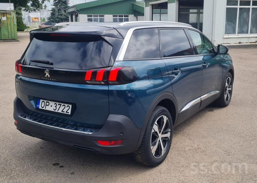 Синий Пежо 5008 2019 в Елгава, объемом двигателя 1.20 л и пробегом 0 тыс. км за 12490 €, фото 10 на AUTOMOTO.COM.LV