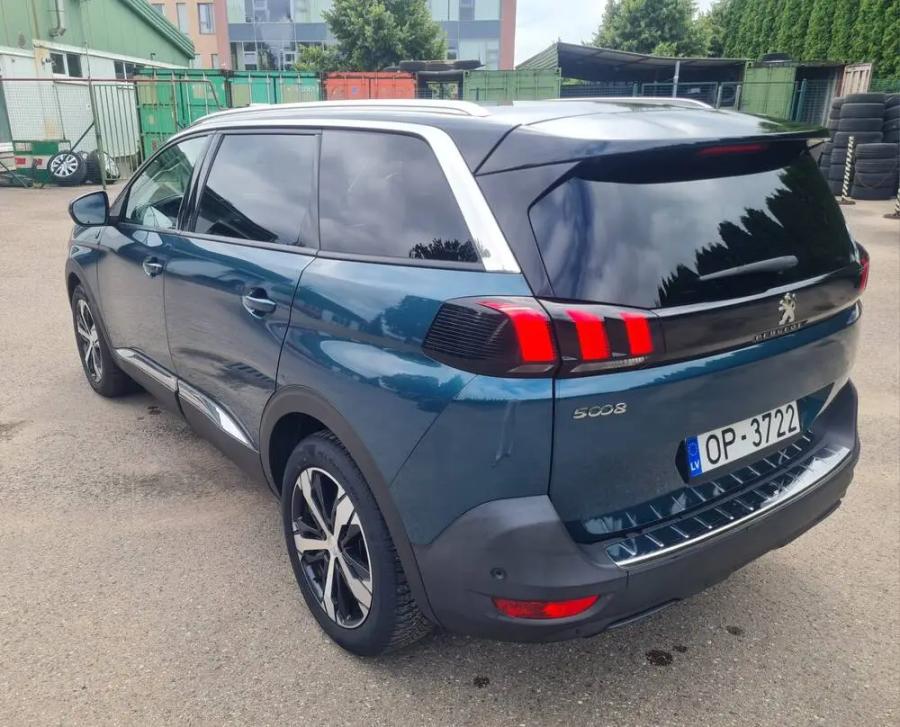 Синий Пежо 5008 2019 в Елгава, объемом двигателя 1.20 л и пробегом 148 тыс. км за 12490 €, фото 9 на AUTOMOTO.COM.LV