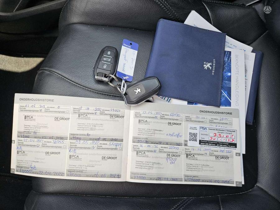 Синий Пежо 5008 2019 в Каунас, объемом двигателя 1.20 л и пробегом 130 тыс. км за 7999 €, фото 21 на AUTOMOTO.COM.LV