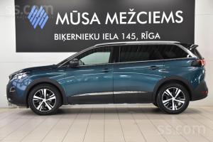 Blue Peugeot 5008 2019 in Riga, with an engine capacity of 1.60 L and mileage of 152 thousand km for 14490 €, photo 6 on AUTOMOTO.COM.LV