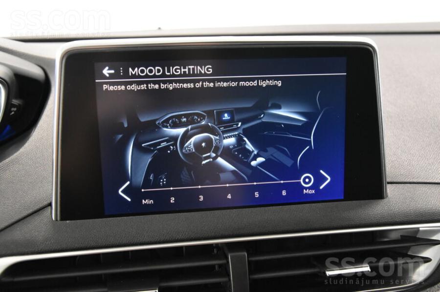 Blue Peugeot 5008 2019 in Riga, with an engine capacity of 1.60 L and mileage of 152 thousand km for 14490 €, photo 28 on AUTOMOTO.COM.LV