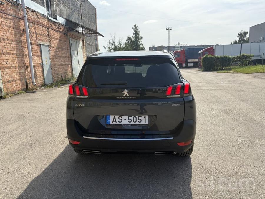 Zils Peugeot 5008 2019 Rīga, ar dzinēja tilpumu 1.50 L un nobraukumu 147 tūkst. km par 14900 €, foto 7 vietnē AUTOMOTO.COM.LV