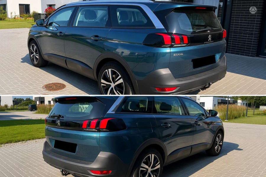 Zils Peugeot 5008 2019 Viļņa, ar dzinēja tilpumu 1.60 L un nobraukumu 137 tūkst. km par 15950 €, foto 7 vietnē AUTOMOTO.COM.LV