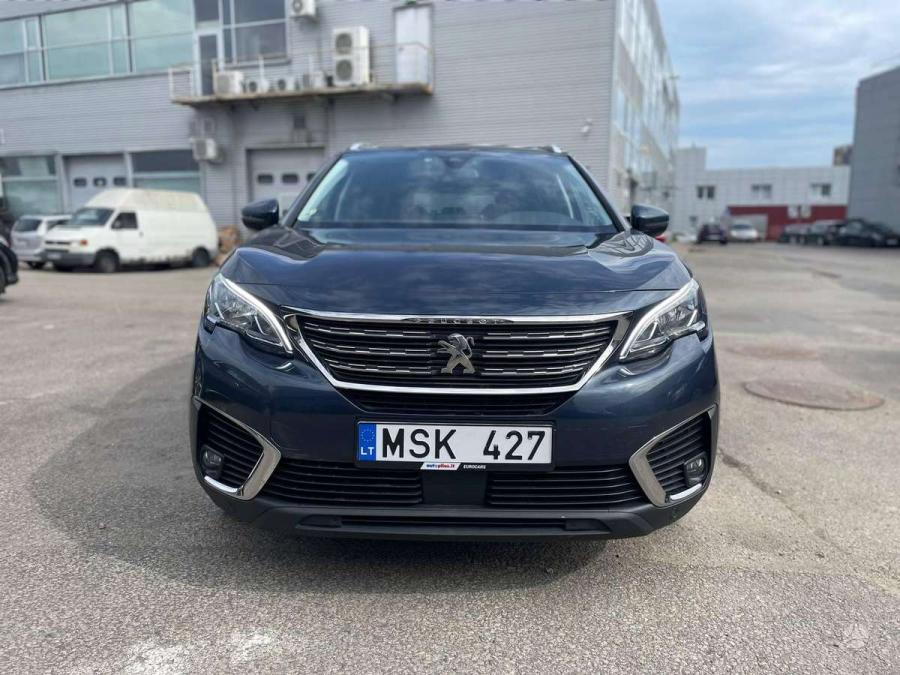 Синий Пежо 5008 2019 в Вильнюс, объемом двигателя 1.50 л и пробегом 174 тыс. км за 12250 €, фото 3 на AUTOMOTO.COM.LV
