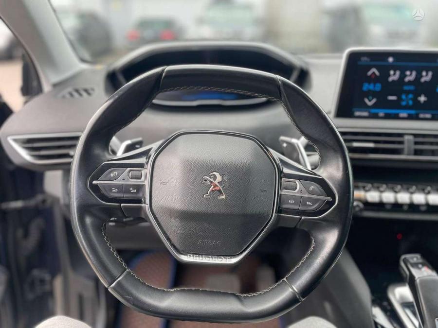 Синий Пежо 5008 2019 в Вильнюс, объемом двигателя 1.50 л и пробегом 174 тыс. км за 12250 €, фото 18 на AUTOMOTO.COM.LV