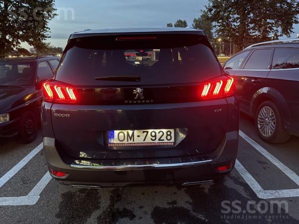 Peugeot 5008 2020 Rīga vietnē Zils Peugeot 5008 2020 Rīga, ar dzinēja tilpumu 1.50 L un nobraukumu 220 tūkst. km par 17200 €, foto 7 vietnē AUTOMOTO.COM.LV