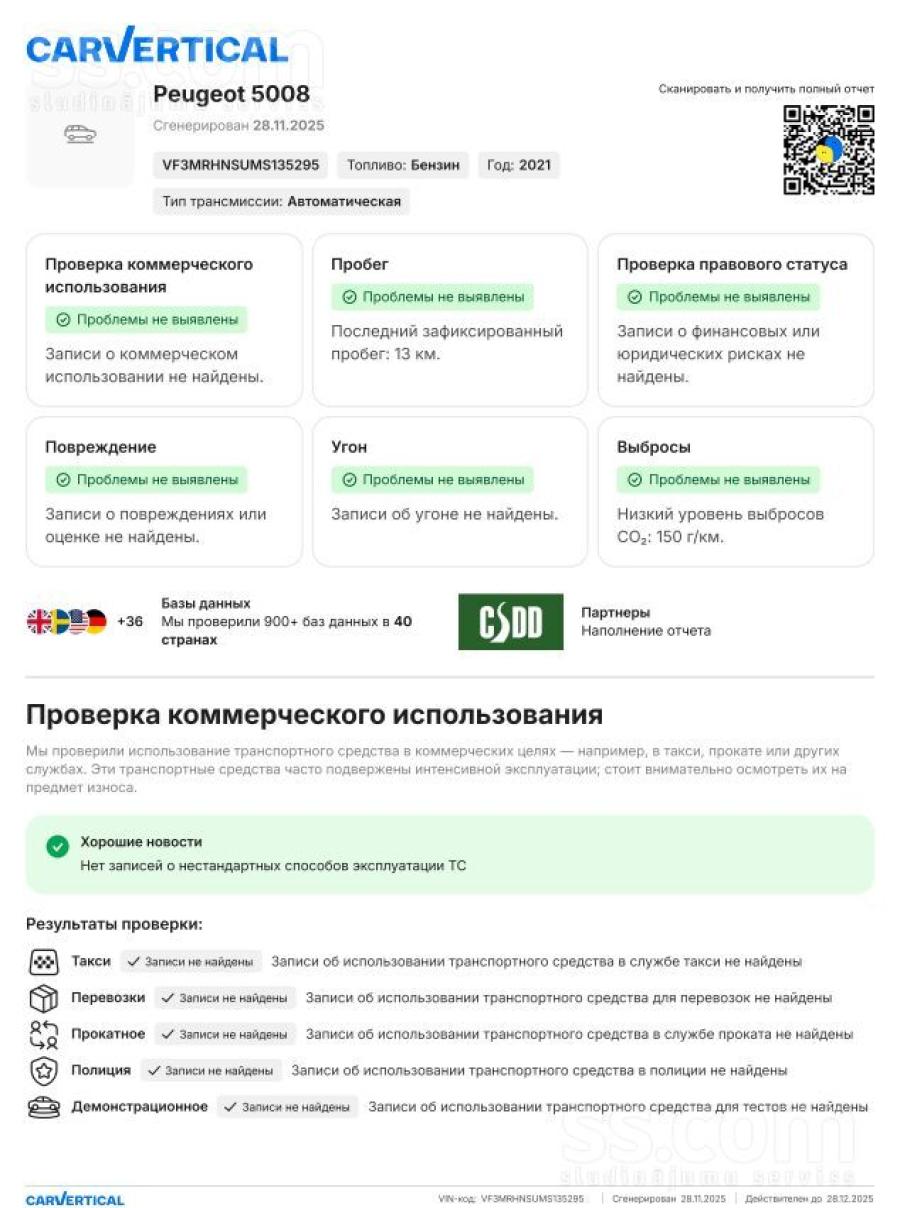 Синий Пежо 5008 2021 в Рига, объемом двигателя 1.20 л и пробегом 42 тыс. км за 17950 €, фото 23 на AUTOMOTO.COM.LV