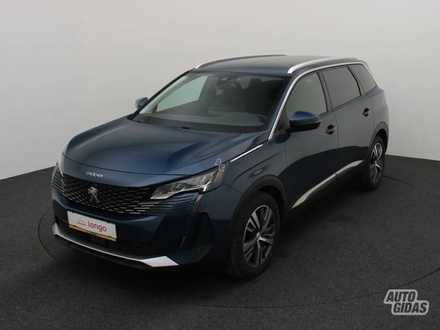 Zils Peugeot 5008 2021 Viļņa, ar dzinēja tilpumu 1.50 L un nobraukumu 128 tūkst. km par 20099 €, foto 1 vietnē AUTOMOTO.COM.LV