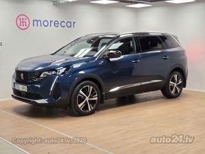 Blue Peugeot 5008 2021 in Tallinn, with an engine capacity of 1.50 L and mileage of 98 thousand km for 21900 €, photo  on AUTOMOTO.COM.LV