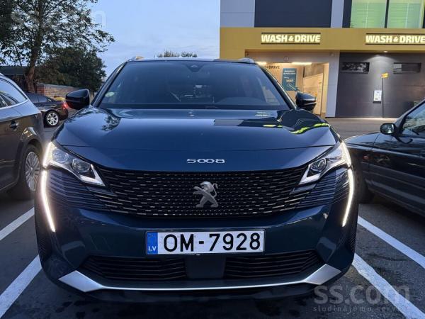 Zils Peugeot 5008 2021 Rīga, ar dzinēja tilpumu 1.50 L un nobraukumu 22 tūkst. km par 17200 €, foto 11 vietnē AUTOMOTO.COM.LV