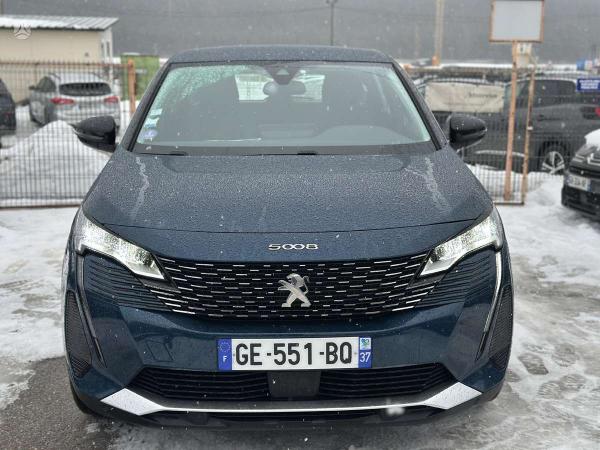 Zils Peugeot 5008 2022 Viļņa, ar dzinēja tilpumu 1.20 L un nobraukumu 155 tūkst. km par 13914 €, foto 2 vietnē AUTOMOTO.COM.LV