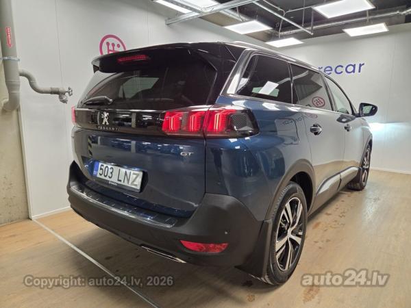 Blue Peugeot 5008 2022 in Tallinn, with an engine capacity of 1.50 L and mileage of 46 thousand km for 24900 €, photo 6 on AUTOMOTO.COM.LV