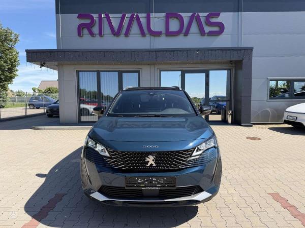 Blue Peugeot 5008 2022 in Siauliai, with an engine capacity of 1.60 L and mileage of 174 thousand km for 21768 €, photo 1 on AUTOMOTO.COM.LV