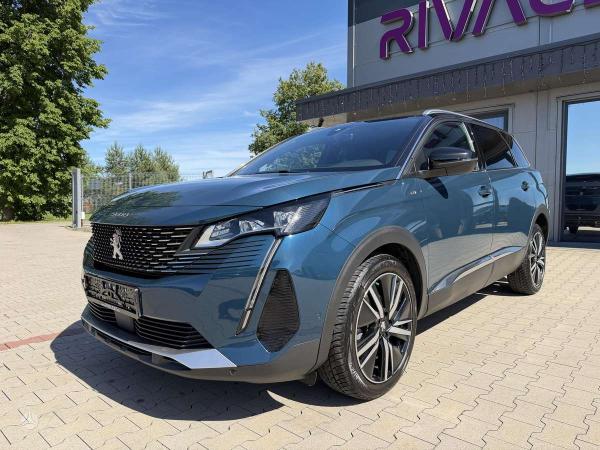 Blue Peugeot 5008 2022 in Siauliai, with an engine capacity of 1.60 L and mileage of 174 thousand km for 21768 €, photo 5 on AUTOMOTO.COM.LV