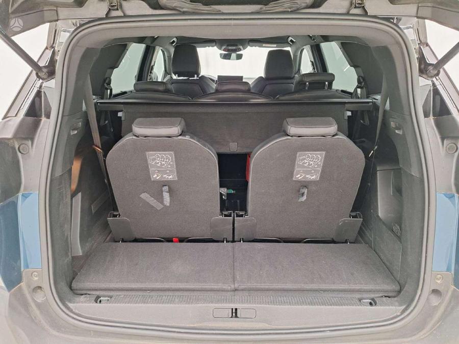 Blue Peugeot 5008 2022 in Vilnius, with an engine capacity of 1.50 L and mileage of 141 thousand km for 18820 €, photo 14 on AUTOMOTO.COM.LV