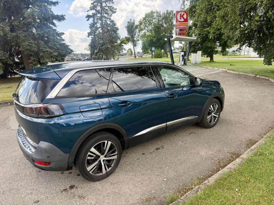 Синий Пежо 5008 2022 в Таураге, объемом двигателя 1.50 л и пробегом 190 тыс. км за 12999 €, фото 8 на AUTOMOTO.COM.LV