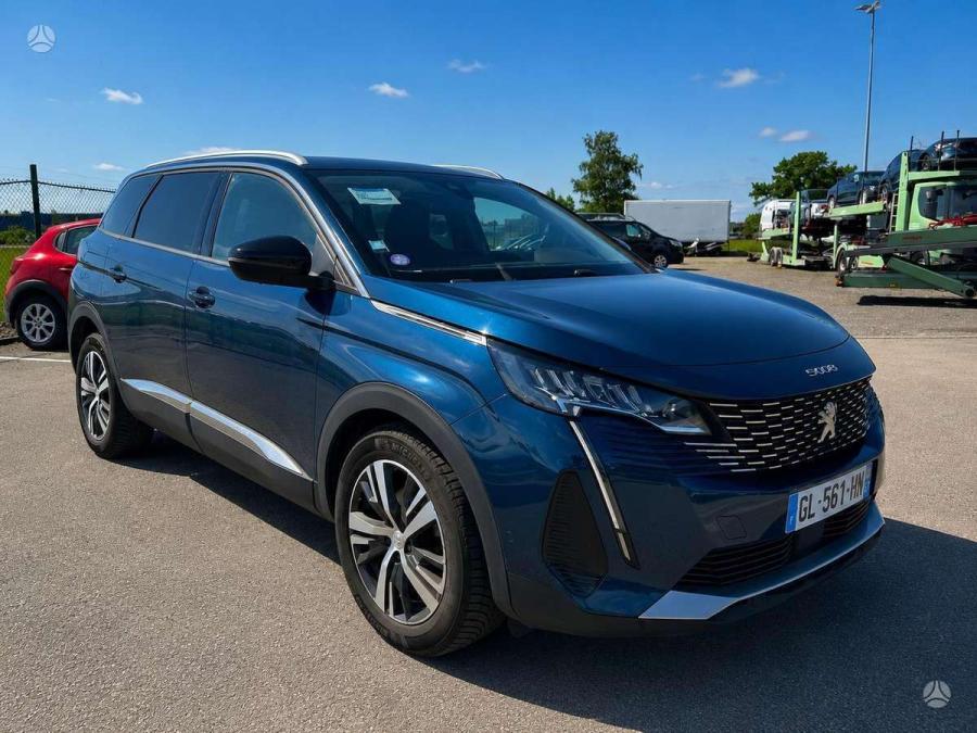 Zils Peugeot 5008 2022 Marijampole, ar dzinēja tilpumu 1.20 L un nobraukumu 80 tūkst. km par 18513 €, foto 4 vietnē AUTOMOTO.COM.LV