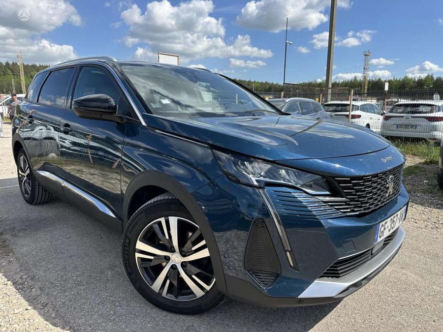 Zils Peugeot 5008 2022 Viļņa, ar dzinēja tilpumu 1.50 L un nobraukumu 191 tūkst. km par 18149 €, foto 4 vietnē AUTOMOTO.COM.LV