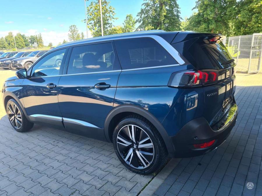 Blue Peugeot 5008 2022 in Siauliai, with an engine capacity of 1.50 L and mileage of 99 thousand km for 22990 €, photo 7 on AUTOMOTO.COM.LV