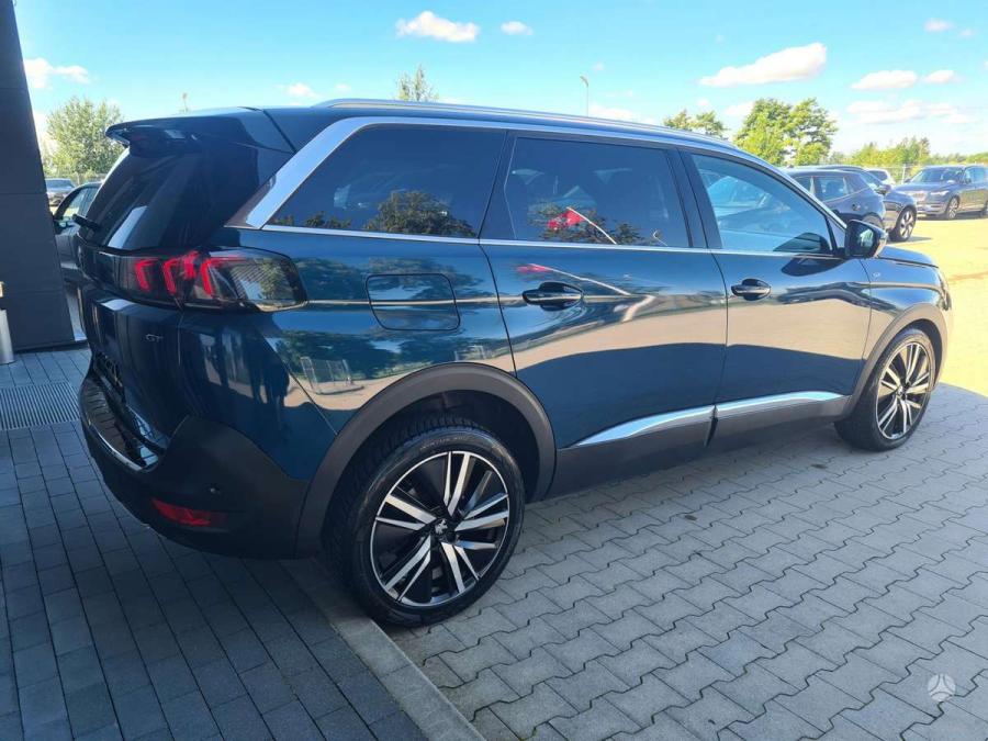 Blue Peugeot 5008 2022 in Siauliai, with an engine capacity of 1.50 L and mileage of 99 thousand km for 22990 €, photo 9 on AUTOMOTO.COM.LV