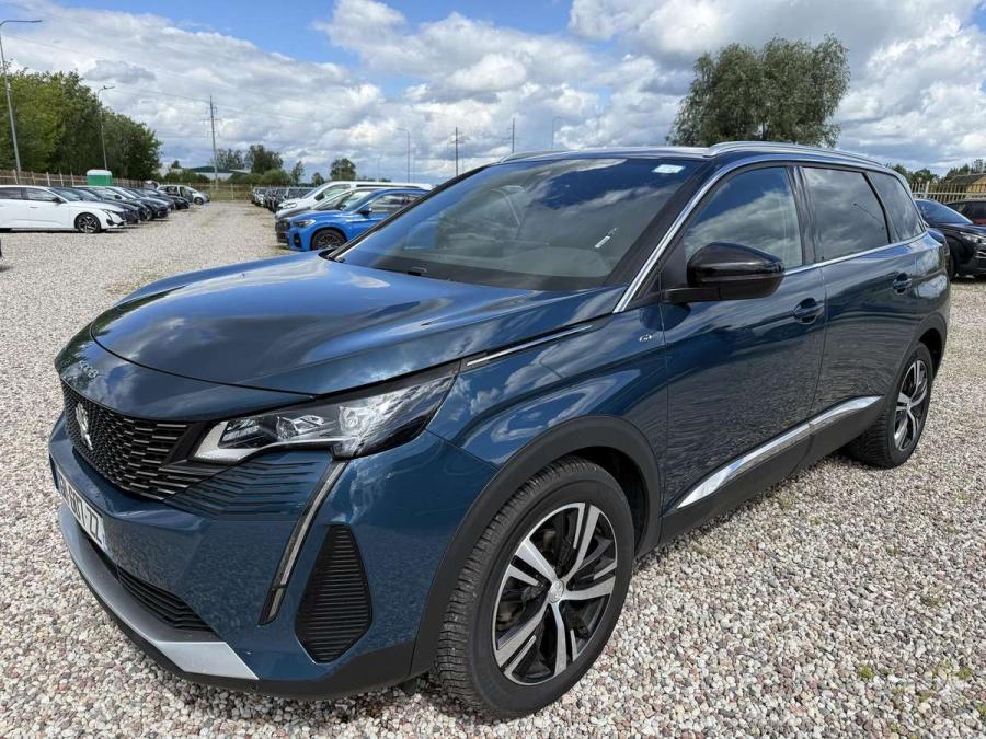 Zils Peugeot 5008 2022 Marijampole, ar dzinēja tilpumu 1.50 L un nobraukumu 173 tūkst. km par 19354 €, foto 1 vietnē AUTOMOTO.COM.LV