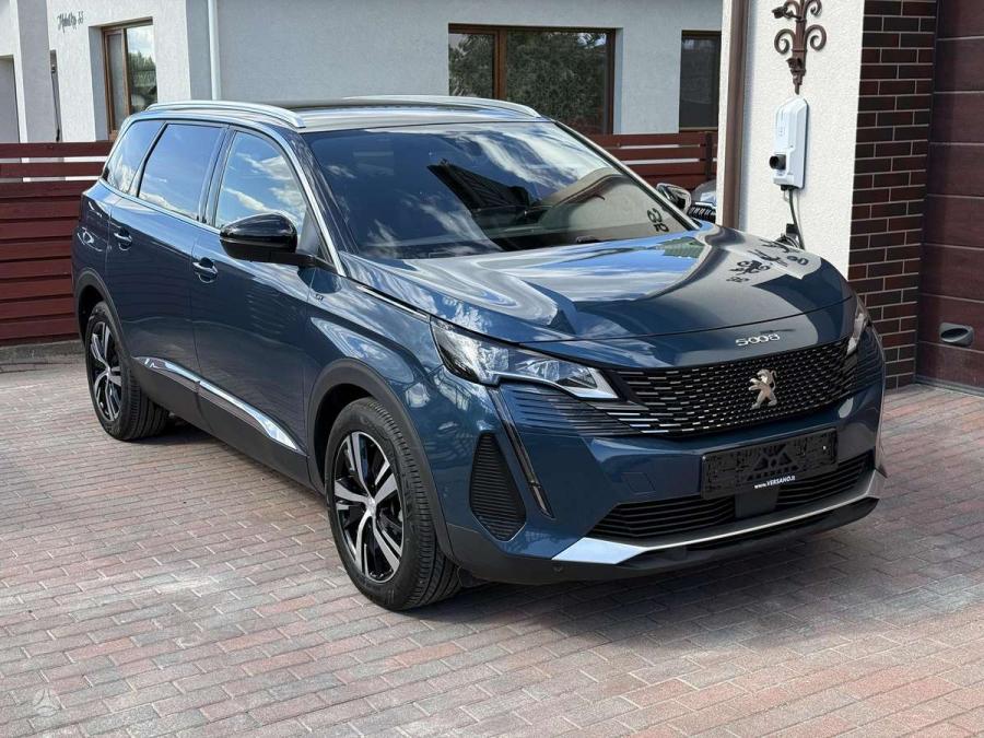 Zils Peugeot 5008 2022 Šauļi, ar dzinēja tilpumu 2.00 L un nobraukumu 184 tūkst. km par 20690 €, foto 4 vietnē AUTOMOTO.COM.LV